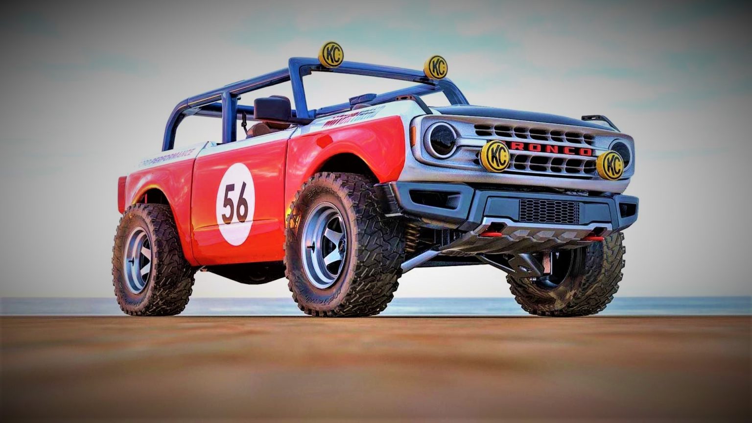 2021 Ford Bronco Redesigned to Look Like Rod Hall's Classic Baja Racer ...