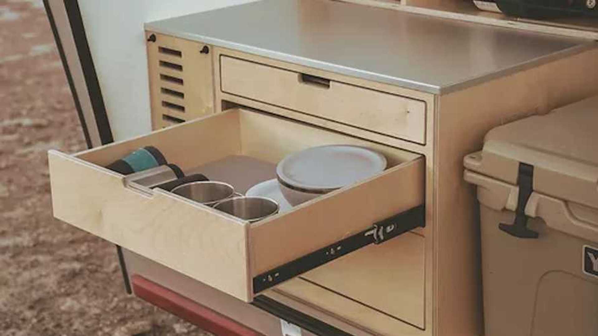 Polydrop is not your typical aero-efficient teardrop camper trailer ...